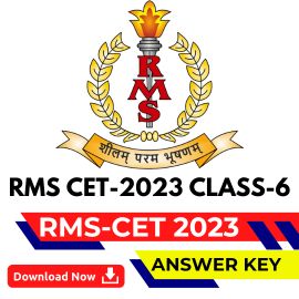 Rashtriya Military School (RMS) 2023 Class-6 Answers: Free PDF Download
